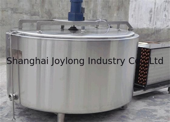 Horizontal Liquid Water or Milk Transport Tank / Dairy Milk Storage Tank With SUS304