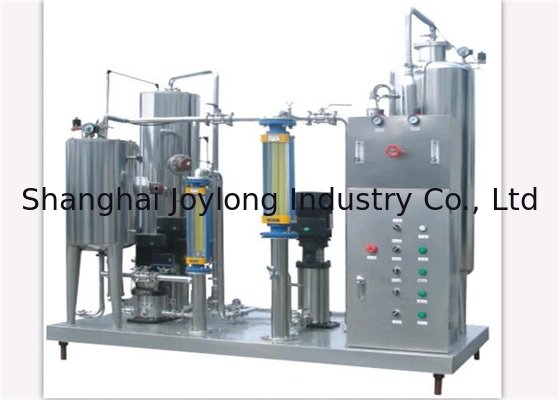 Stainless Steel Automatic CO2 Carbonated Drink Mixer / Soft Drink Mixing Machine
