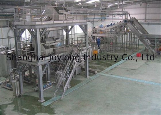 UHT Sterilizer Aseptic Bottled Fruit Processing Line / Equipment / Machinery High Speed