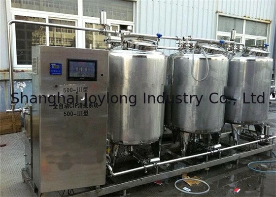 Auto CIP Cleaning System / Minute Vertical CIP Systems For Pure Water Production Line
