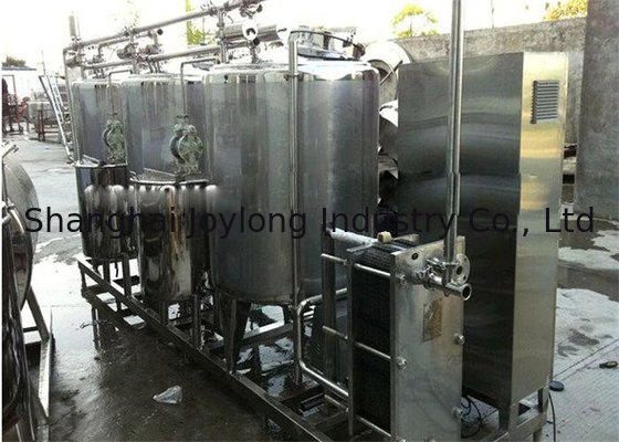Moveable Full Automatic CIP Cleaning System For Drinking Mineral Water Production Line