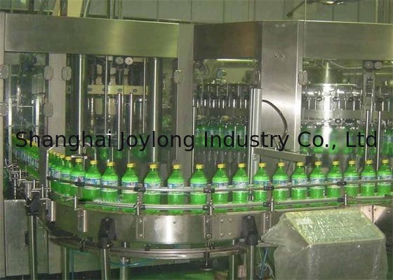 Stainless Steel Turnkey Carbonated Drink Production Line 6000 BPH