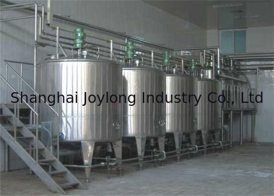 Automatic Canned Milk Powder Making Process With Milk Receiving Section