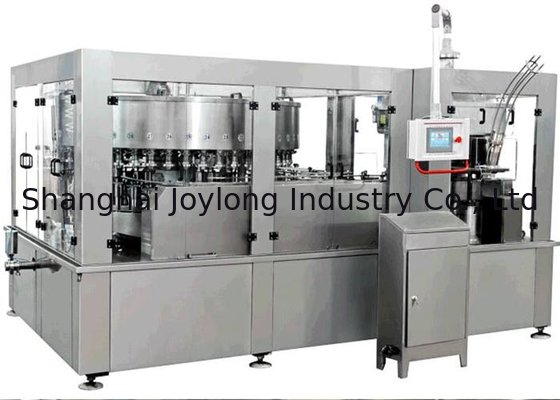 Automatic Carbonated Drink Filling Machine , Aerated Water Soda Bottling Equipment