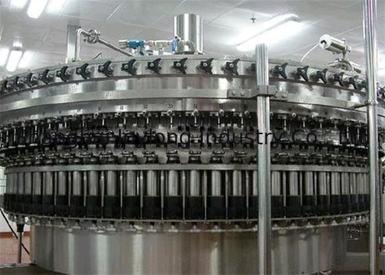 Automatic Carbonated Drink Filling Machine , Aerated Water Soda Bottling Equipment