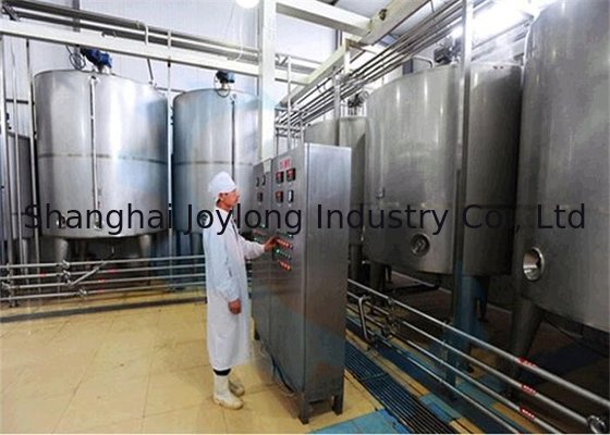 Small Scale Dairy Processing Line Powdered Milk Processing Machine / Plant