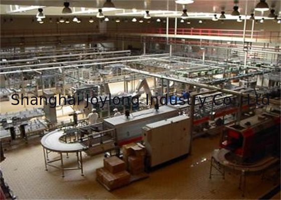 Automatic Fruit Processing Line , Plastic Bottle Hot Filling Machine