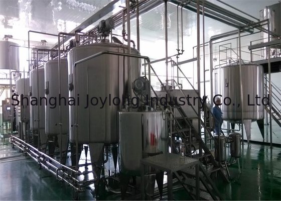 10 t/H Long Shelf Life UHT Milk Processing Line , Tube UHT Sterilizer