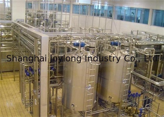 Turnkey Project Pasteurized Milk Processing Line , Homogeneous Sterilization Section