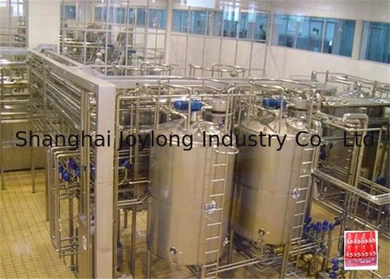 Tin Package Automatic Dairy Processing Line With One Year Solution