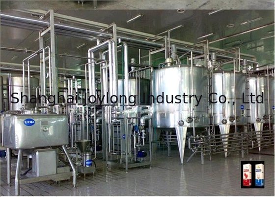 Fresh Milk Pasteurization Equipment , Pasteurizer Production Line