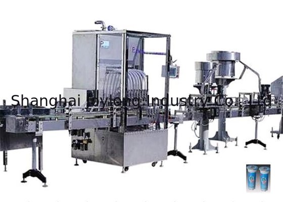 UHT Milk Turn Key Liquid Filling Machine For Yogurt / Ice Cream / Cheese Dairy