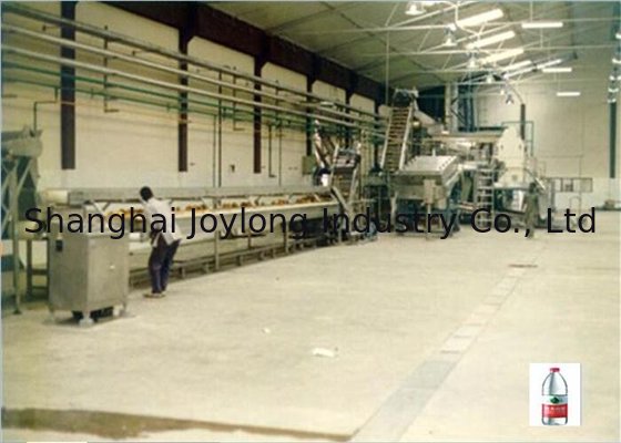 Stainless Steel SUS304 Fruit Processing Line With Tuble Sterilizer