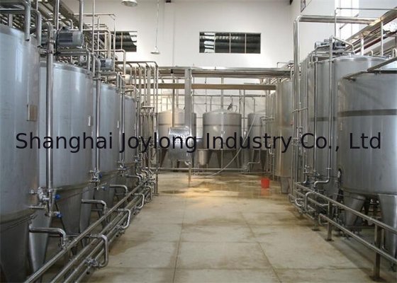 3000L/H Turnkey UHT Milk Processing Line for Aseptic Brick Carton