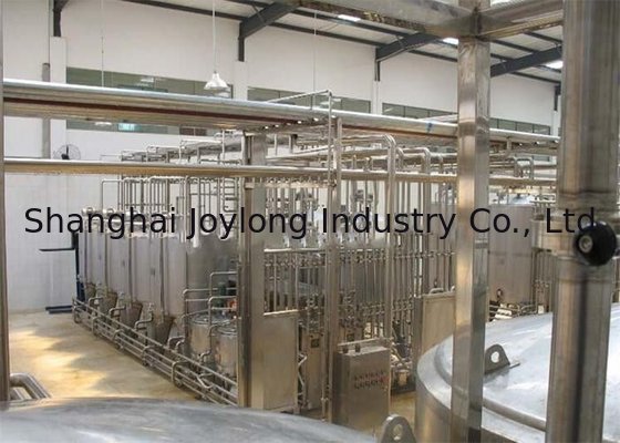PLC Control Milk Powder Production Plant , Milk Processing Equipment 500kg/H