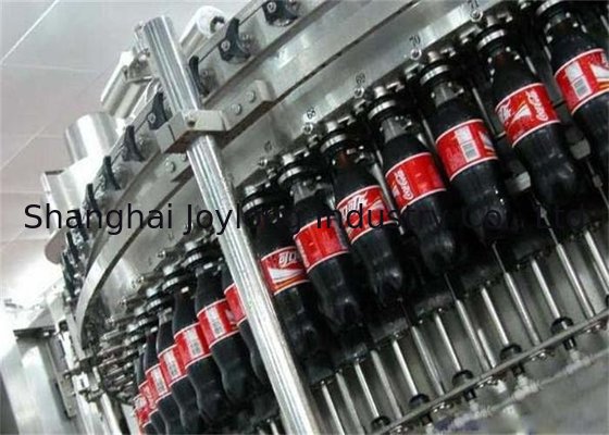 PLC Touch Screen Carbonated Drink Filling Machine 5000L/H  with PET Bottles