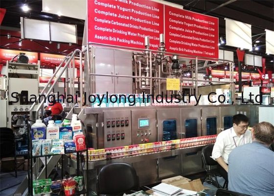 Automatic Beverage Packaging Machine , Aseptic Carton Filling Machine