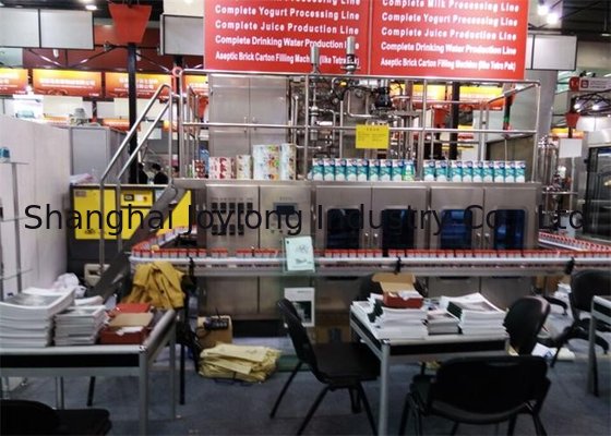 Automatic Beverage Packaging Machine , Aseptic Carton Filling Machine