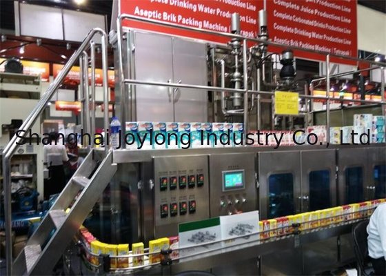 Aseptic Beverage Filling Line Beverage Packaging Machine Disposable Auto Complete Feed