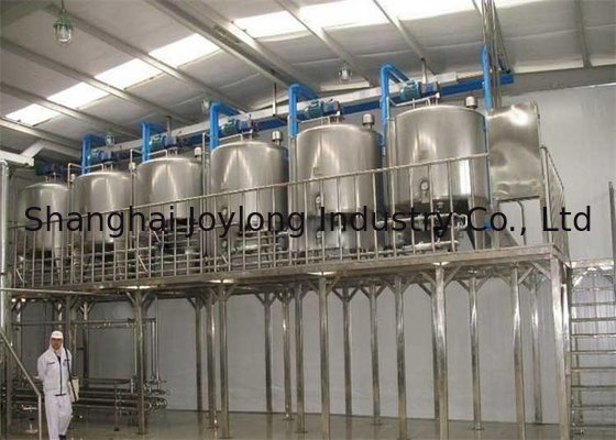 Automatic Aseptic Brick Carton Package UHT Milk Processing Line 4000L/H