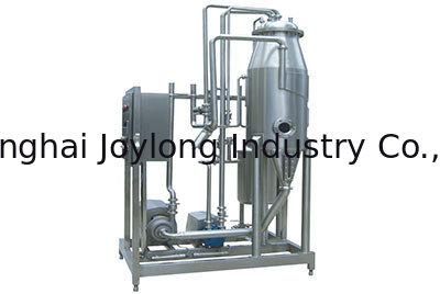 Vide remplissant de machine de préparation transformant rapidement en vapeur l'unité d'équipement pour produire le lait liquide