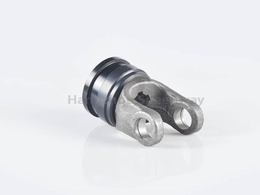 Heat Treatment Splined PTO Driveshaft Yoke With Collar TS16949 Approved