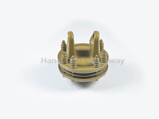 Yellow PTO Drive Shaft Parts Friction Torque Limiter With Clamp Bolt