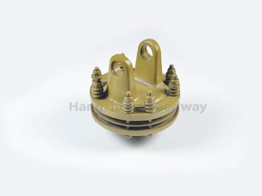 Yellow PTO Drive Shaft Parts Friction Torque Limiter With Clamp Bolt