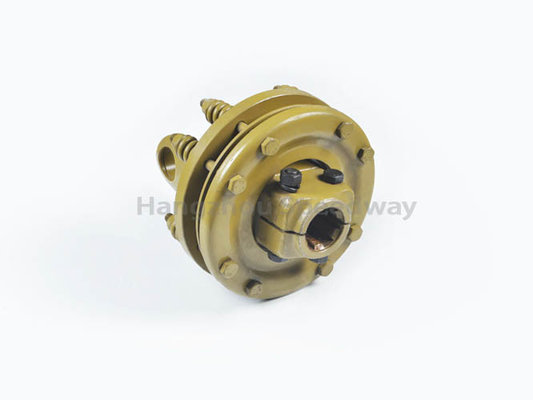 Yellow PTO Drive Shaft Parts Friction Torque Limiter With Clamp Bolt