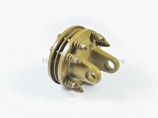 Yellow PTO Drive Shaft Parts Friction Torque Limiter With Clamp Bolt