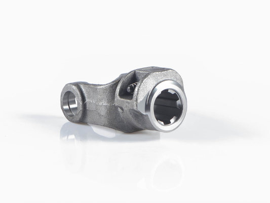 Plowing Machinery PTO Drive Shaft Parts Spline Yoke With Push Pin