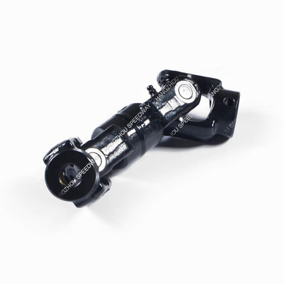 Steel Black Double Tube Pto Shaft Yoke For Agricultural Harvester / Farm Tractors