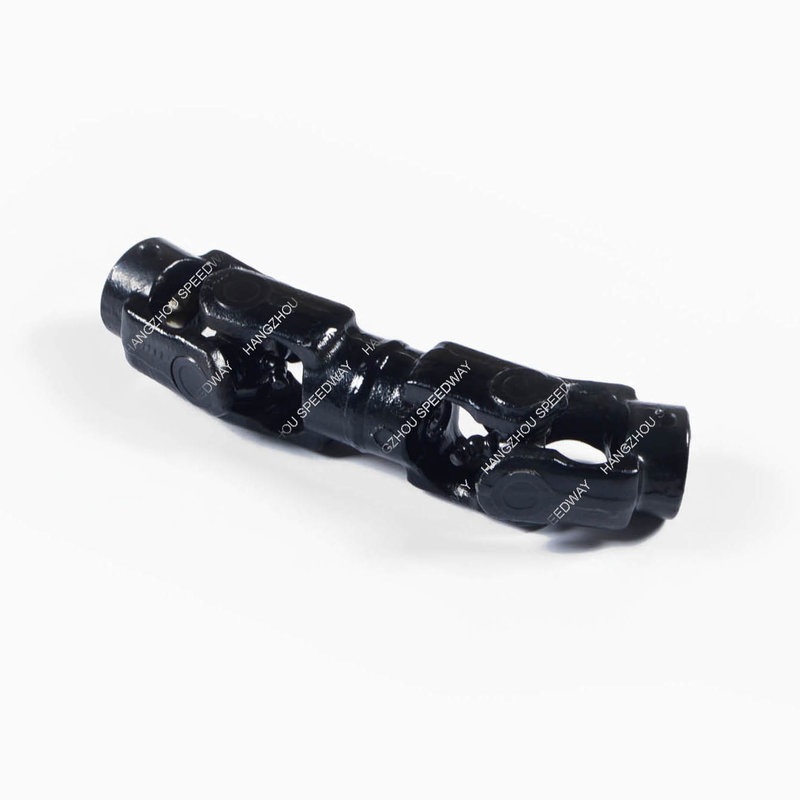 Steel Black Double Tube Pto Shaft Yoke For Agricultural Harvester / Farm Tractors