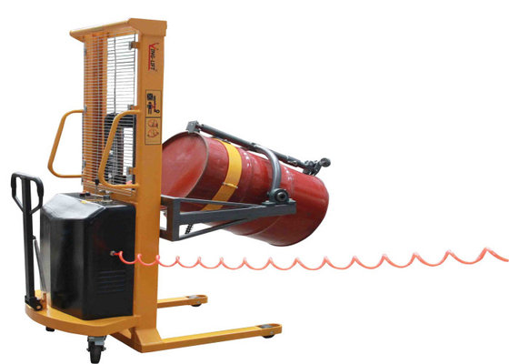 300 KG Load Capacity Pneumatic Drum lifting equipment , Air Drum Lift Stacker