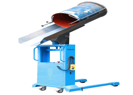 400 kg Load capacity Portable Drum Dumper , Material Transport Equipment