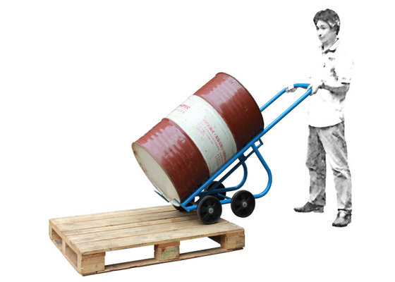 Multi-purpose 4-Wheel Drum Trucks , Drum Cradle Transporter 350KG Loading Capacity