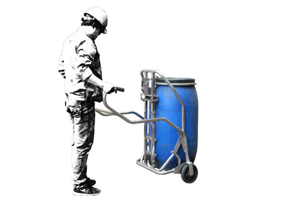 Safely Operation Universal Drum Handling Trolley , 55 Gallon Drum Handling Equipment
