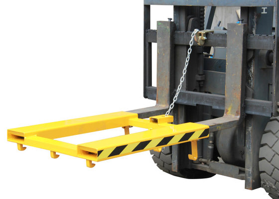 Horizontal Double Drum Grabber Forklift Attachment 900KG Load Capacity Forklift Drum Lifter