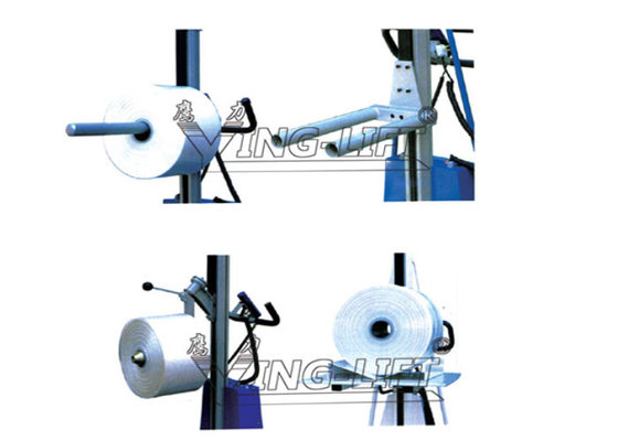 Blue Mini Heavy Duty Electric Fork Lift Stacker High Efficiency