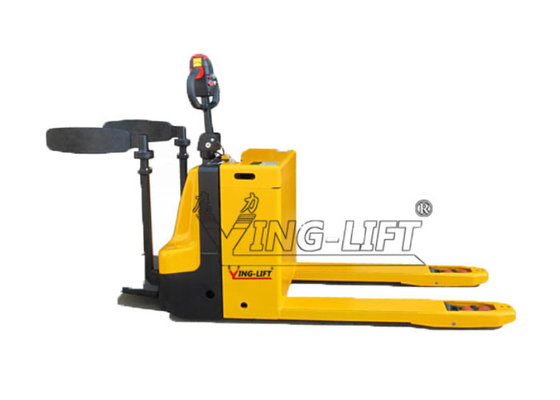 Yellow Material Handler Equipment Heavy Duty With Polyurethane Wheel  At Warehouses