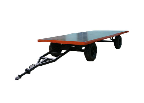 Skeleton Flatbed Container Semi - Trailer For Factory And Workshops
