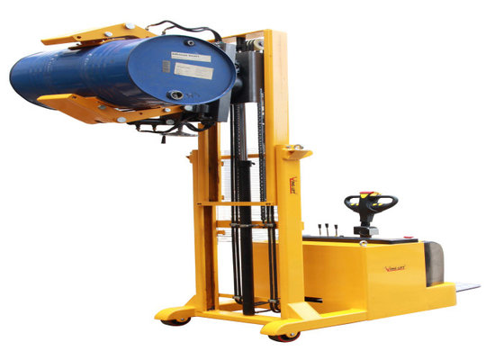 Counter Balance Full Electric Drum Transport Equipment Rotator Load Capacity 800kg