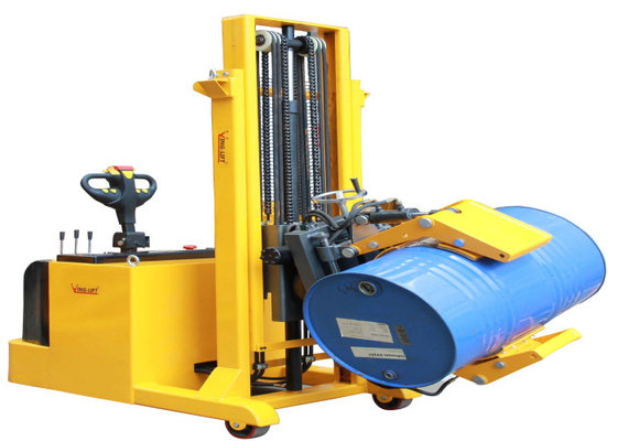 Counter Balance Full Electric Drum Transport Equipment Rotator Load Capacity 800kg