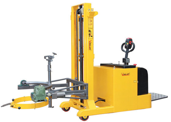 Standing Steer Type 55 Gallon Drum Handling Equipment , Drum Carrier