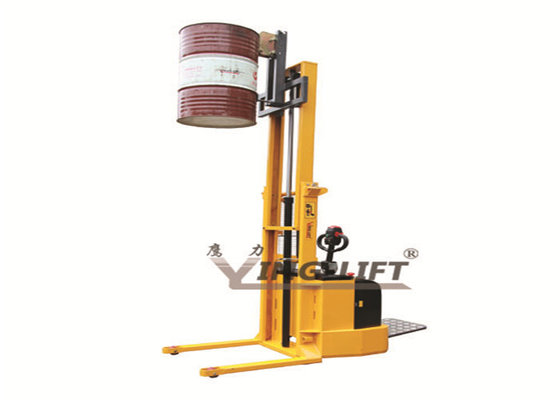 600KG Steel & Plastic Oil Drum Handling Equipment Fully Battery Operated