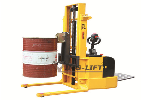 600KG Steel & Plastic Oil Drum Handling Equipment Fully Battery Operated