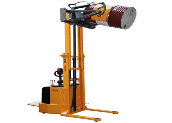 135° Rotator Full Electric  Drum Transport Equipment / Drum Lifter And Tilter