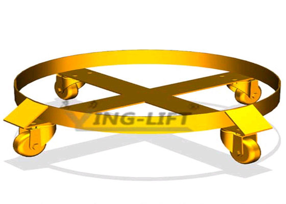 Light Weight 201 Stainless Steel Drum Dolly 400KG Operated By One People