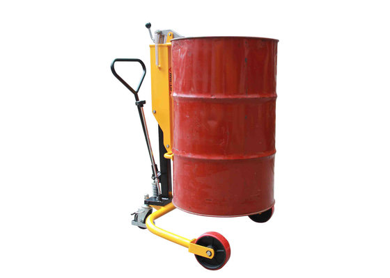 Eagle Grip Multi - Function Hydraulic Drum Handling Cart / 55 Gallon Drum Dumper