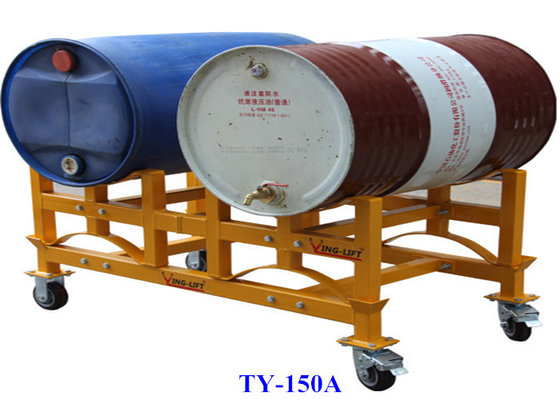 Stackable Horizontal 55 Gal Drum Storage Rack Load Capacity 1000kg / 1500kg